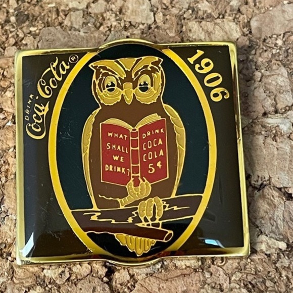 Coca Cola | Jewelry | Vintage Coca Cola 96 Celluloid Bookmark Owl Coke ...